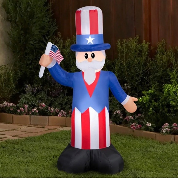 Holiday | 5ft Inflatable Uncle Sam Patriotic | Poshmark